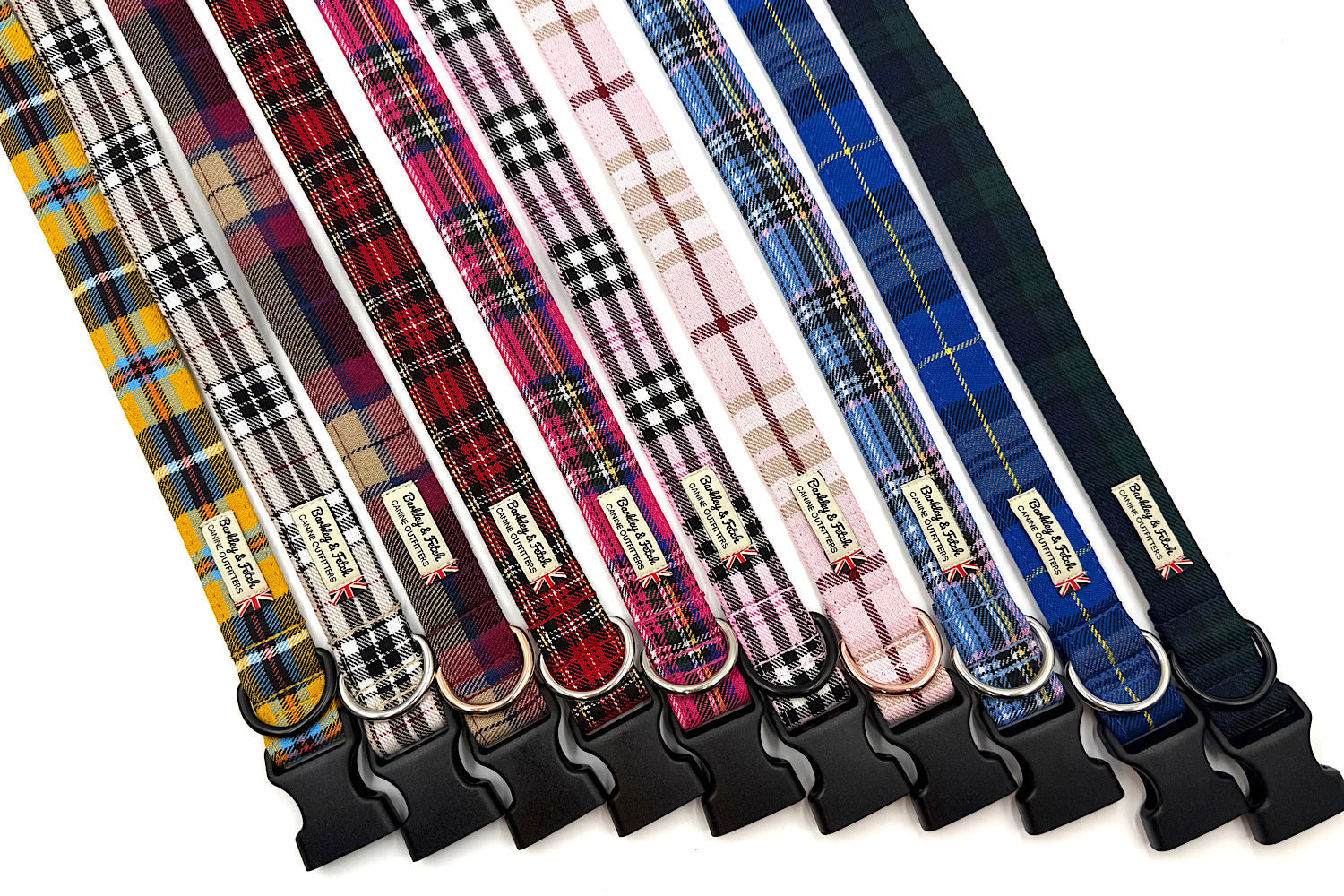 Handmade Tartan Dog Collars | Sustainable British Dog Accessories ...